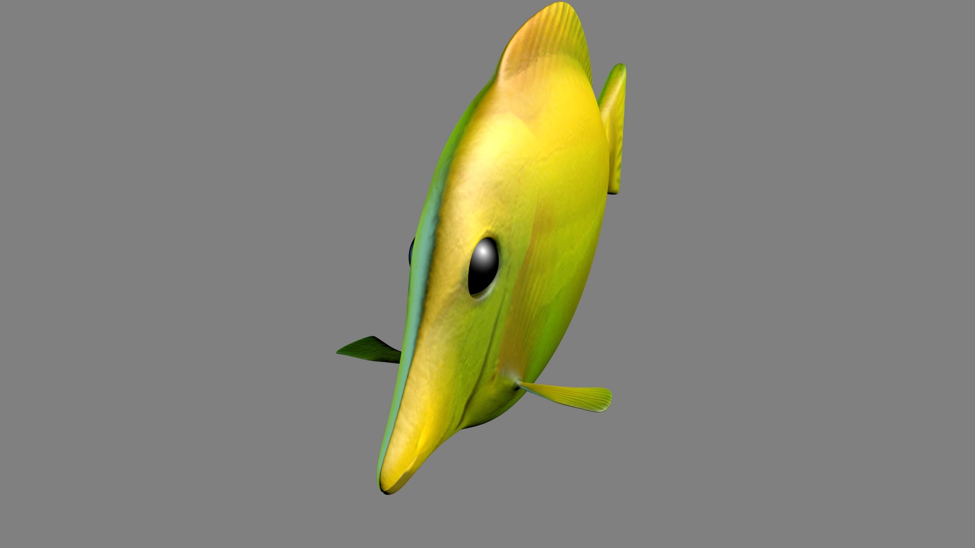 Tang Fish 3D Model - TurboSquid 2282411