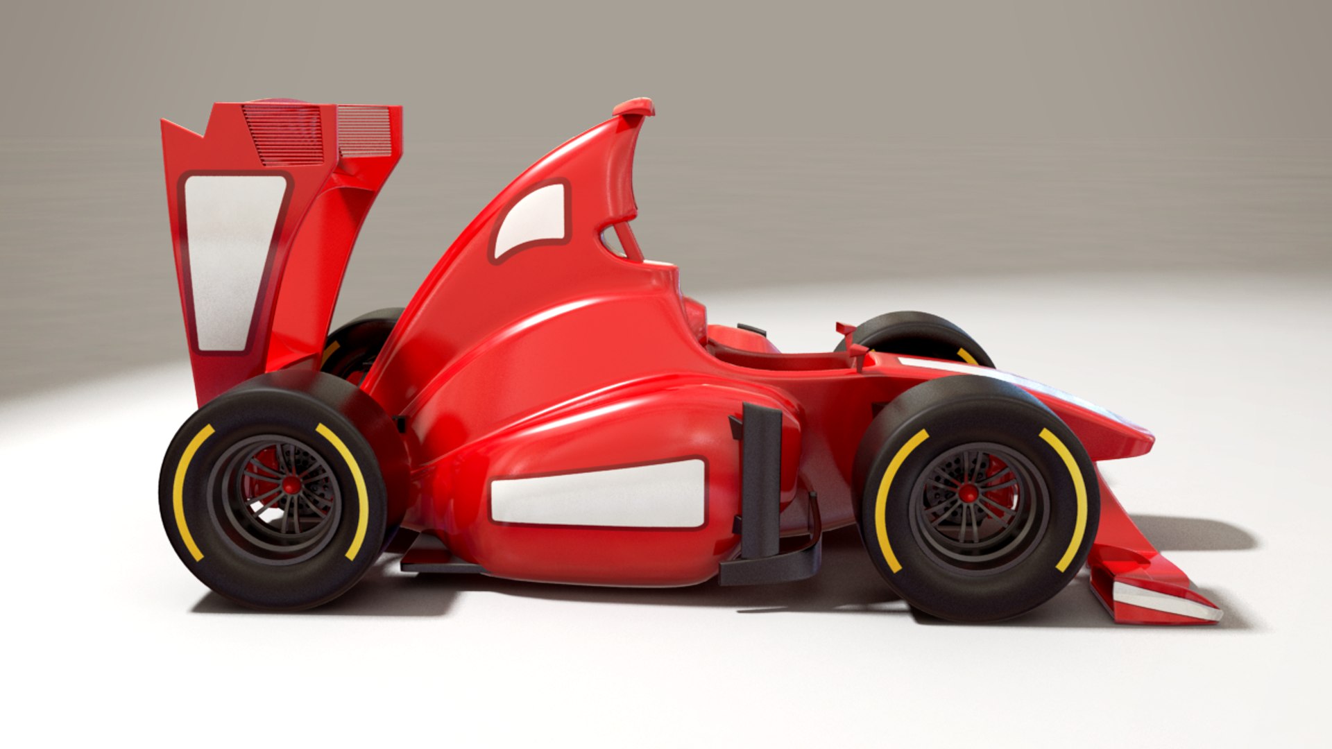 Cartoon Formula 1 - 3d X