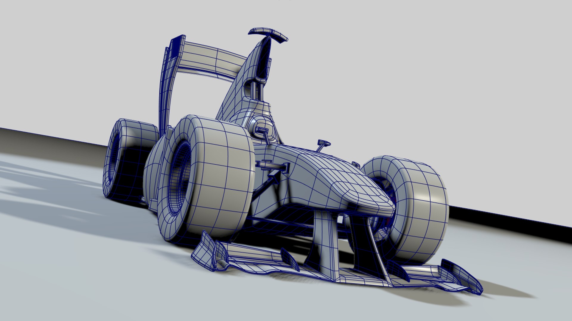 cartoon formula 1 - 3d x