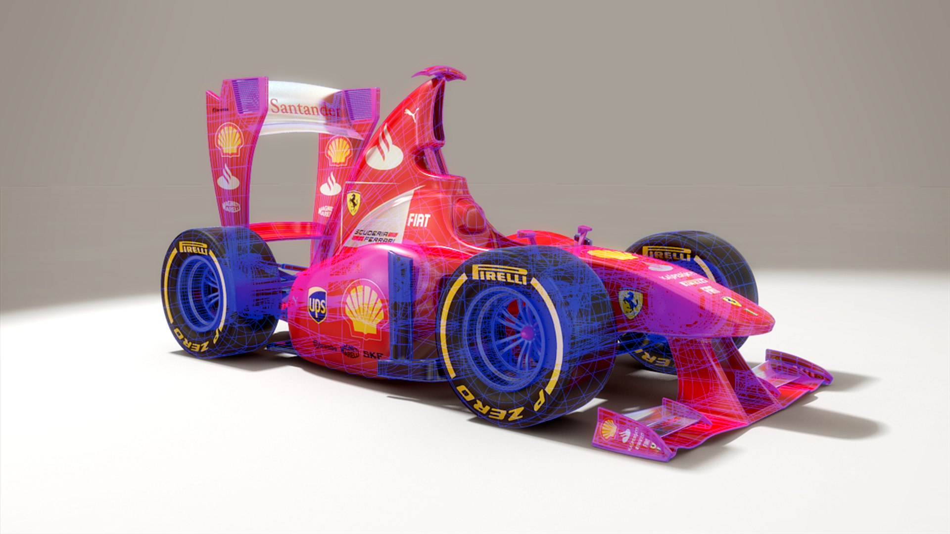 Cartoon Formula 1 - 3d X