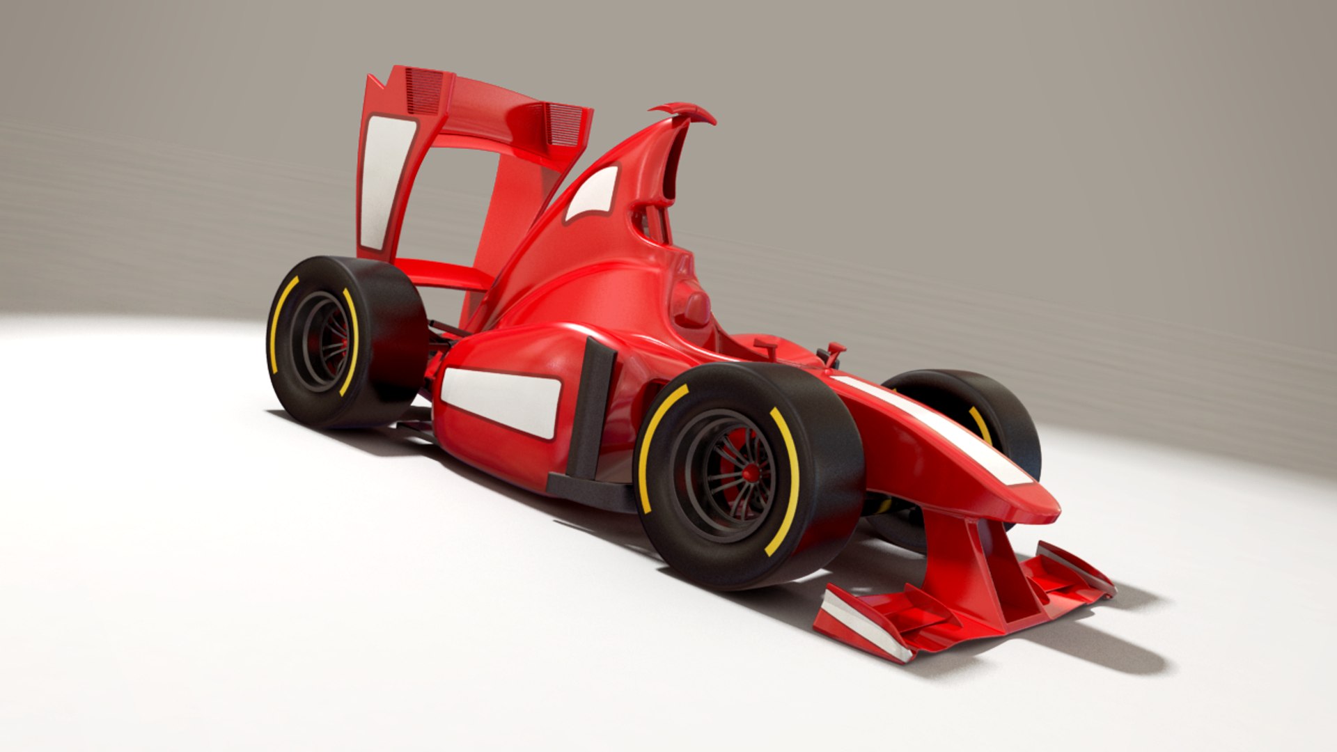 Cartoon Formula 1 - 3d X