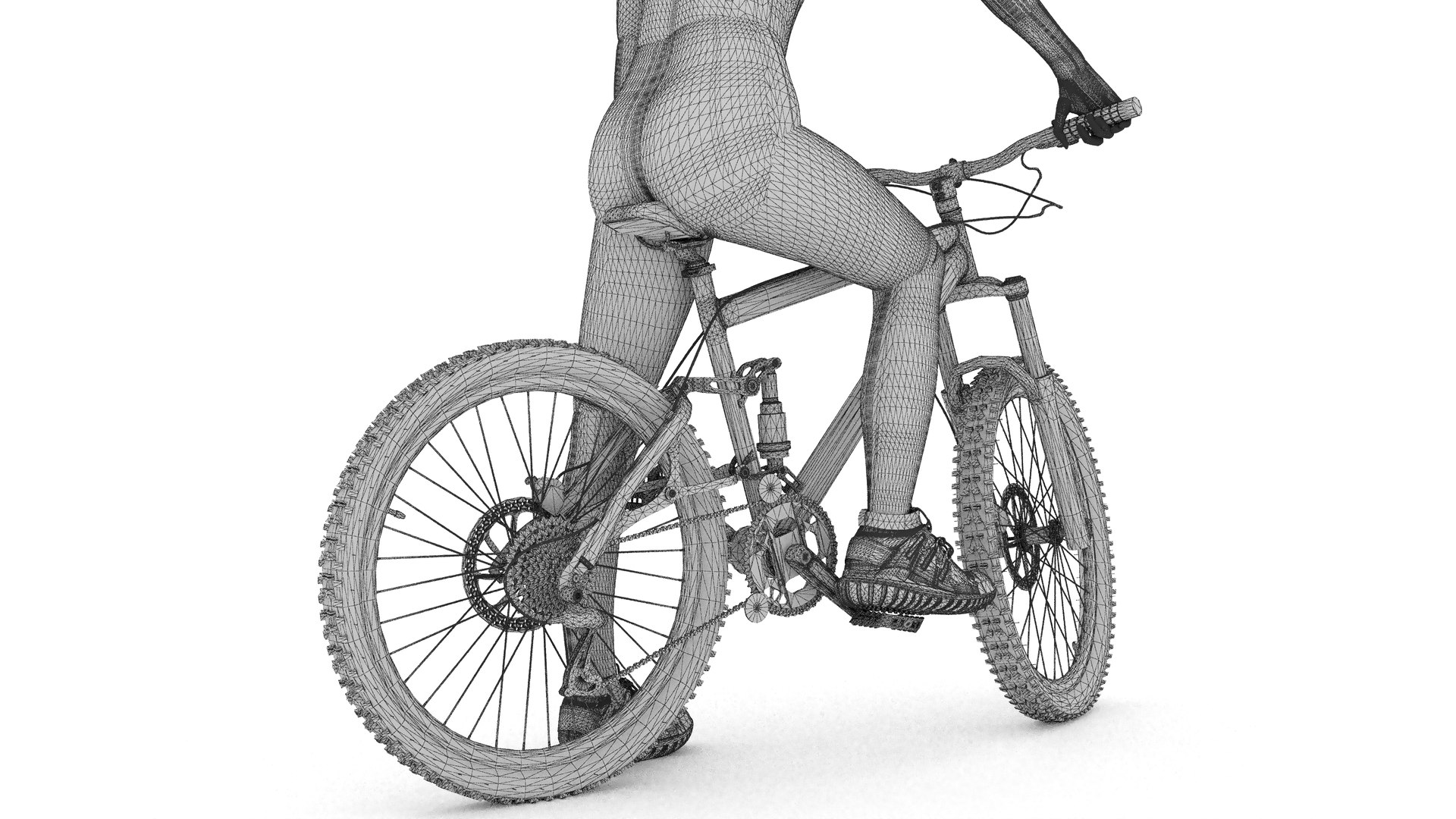 Sportive Biker 3D model - TurboSquid 2005338