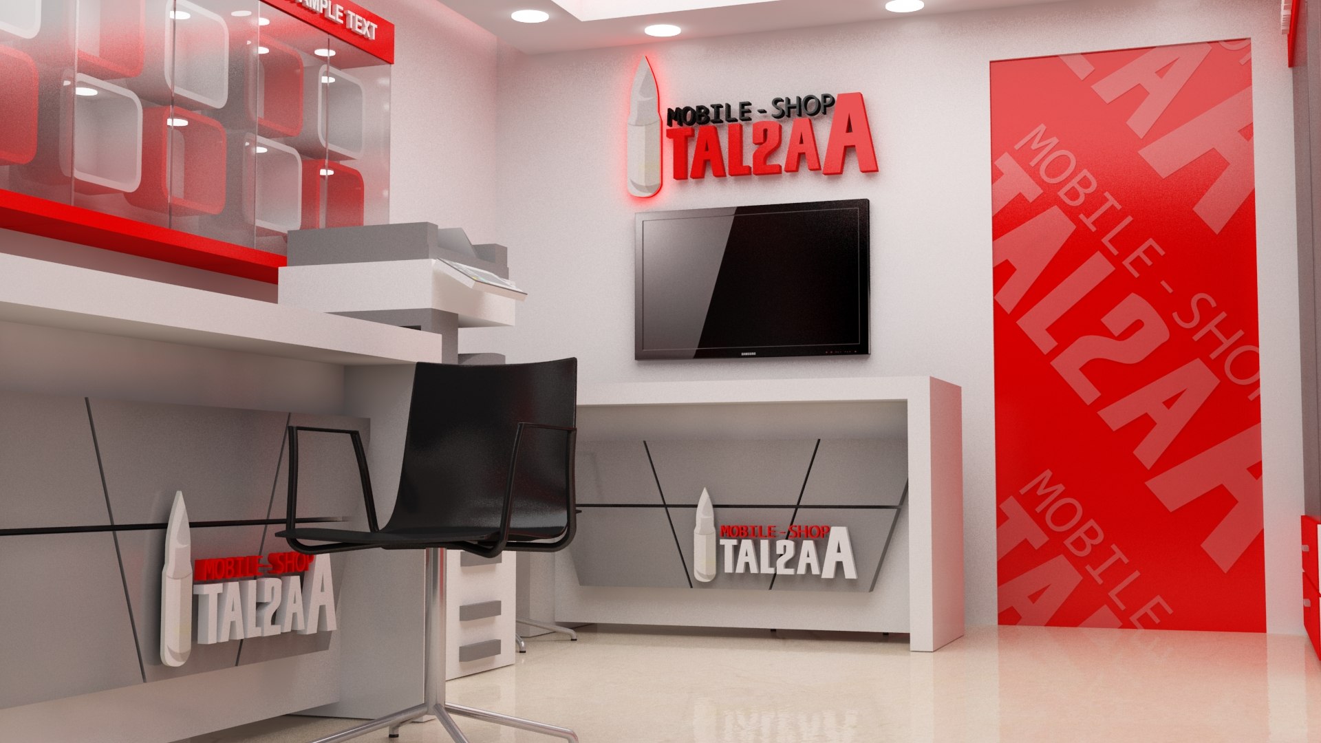 3D Mobile Shop Store 3d Model 3ds Max 2018 - Vray - TurboSquid 2173982