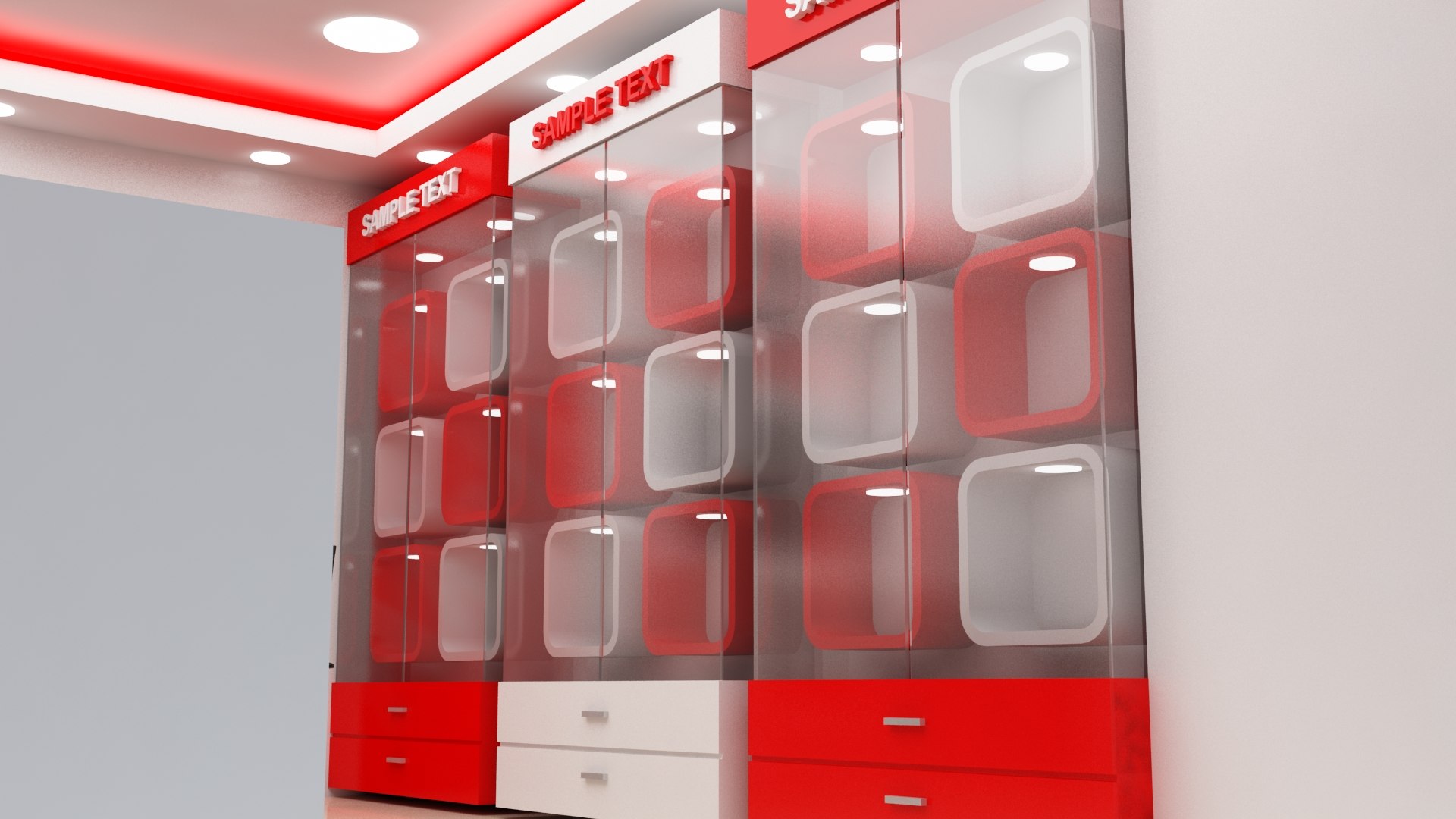 3D Mobile Shop Store 3d Model 3ds Max 2018 - Vray - TurboSquid 2173982