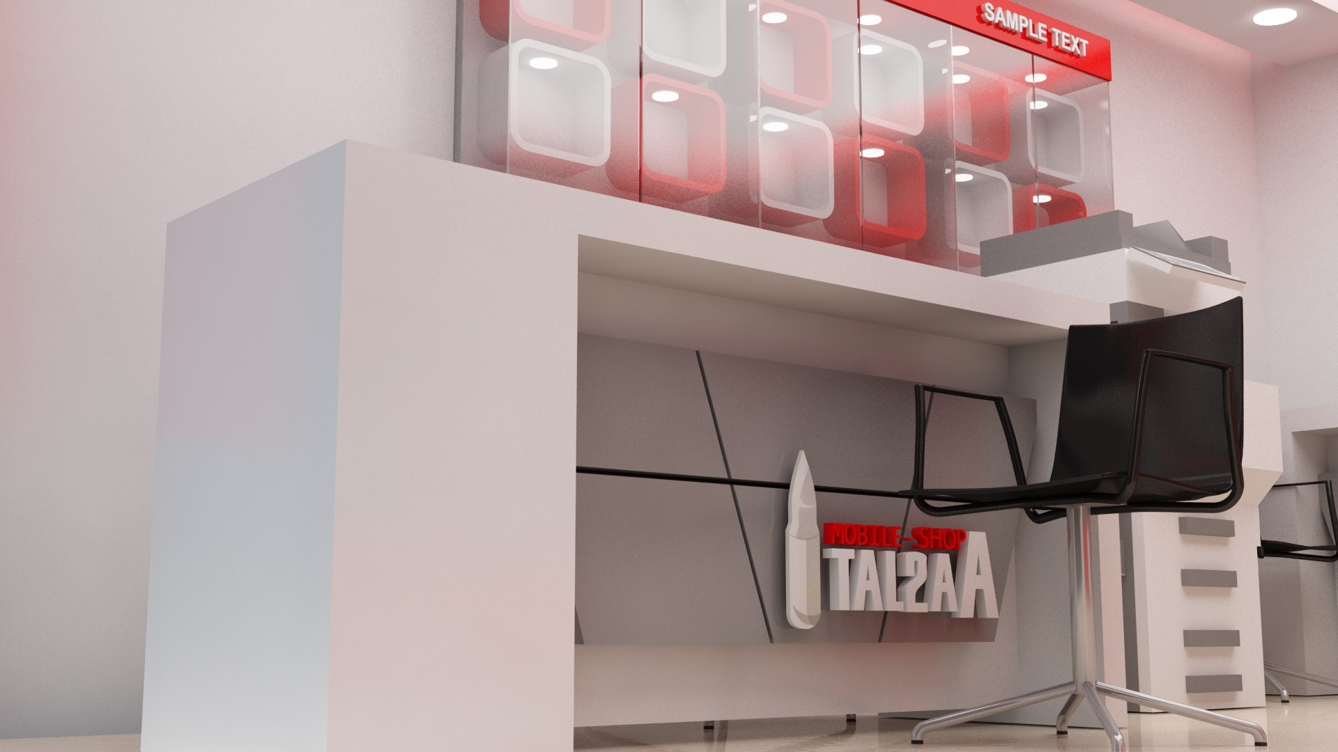 3D Mobile Shop Store 3d Model 3ds Max 2018 - Vray - TurboSquid 2173982