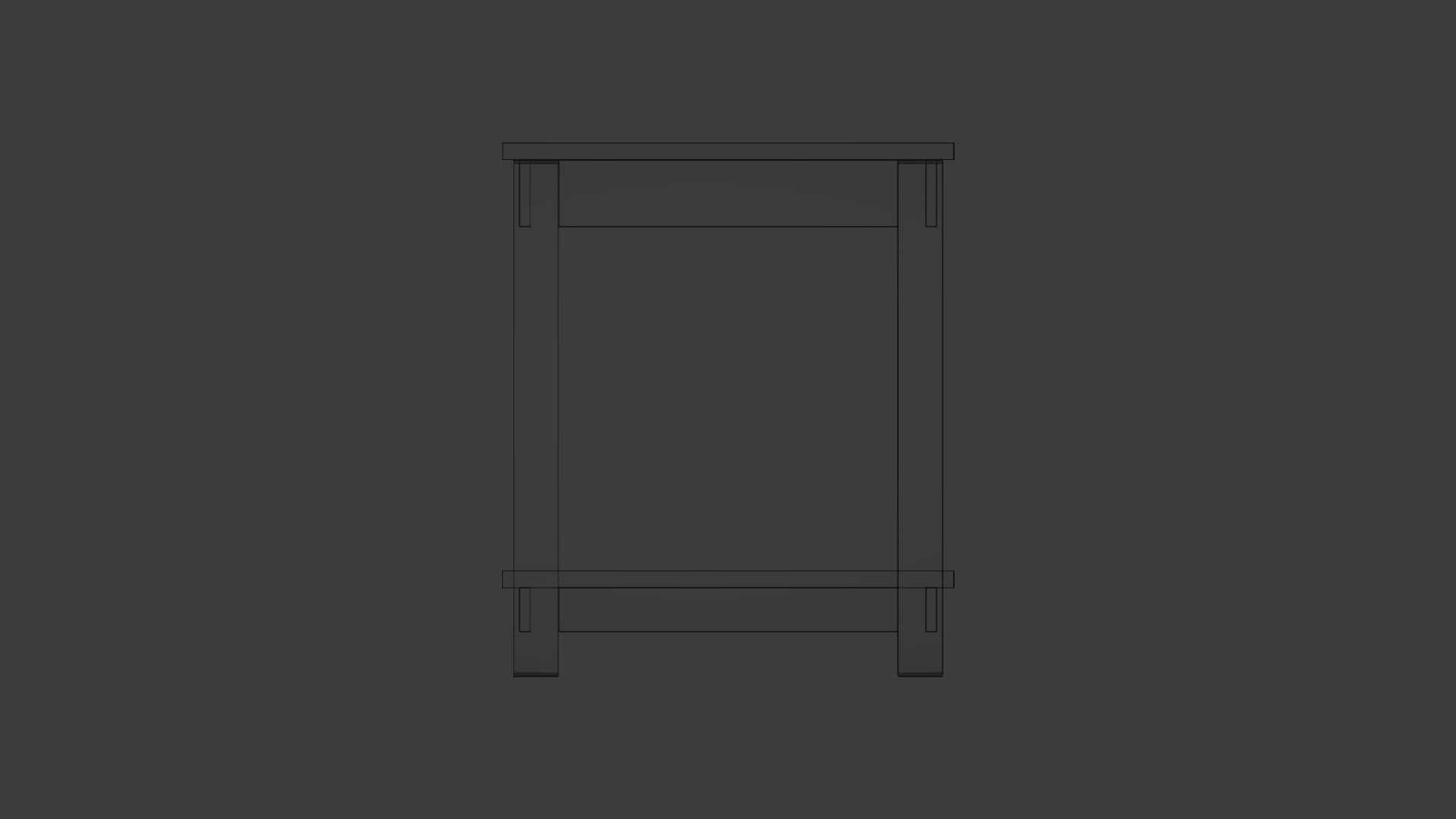 3D Simple End Table Model - TurboSquid 2079844