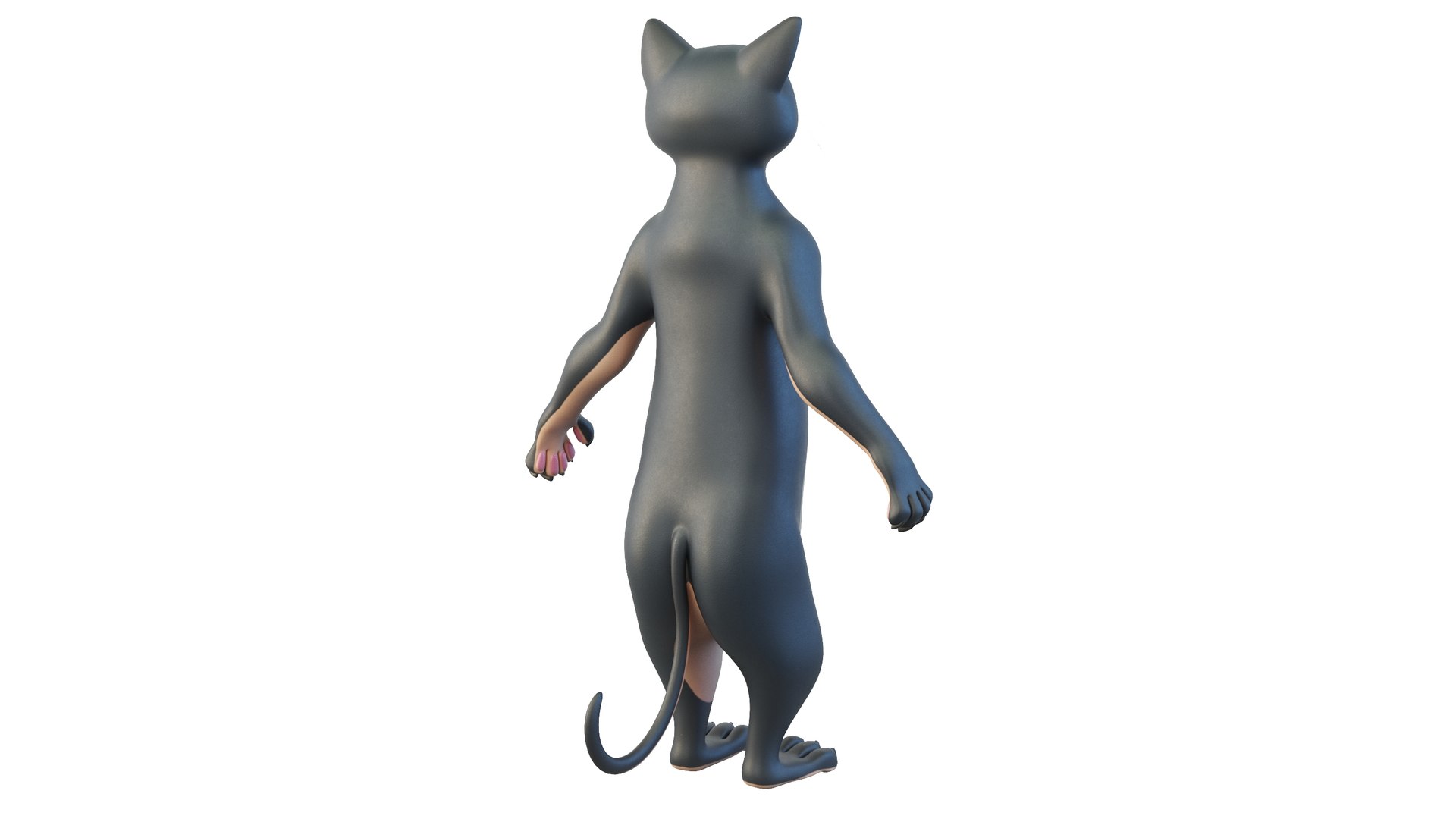 Cartoon Cat Character 3D - TurboSquid 2107115