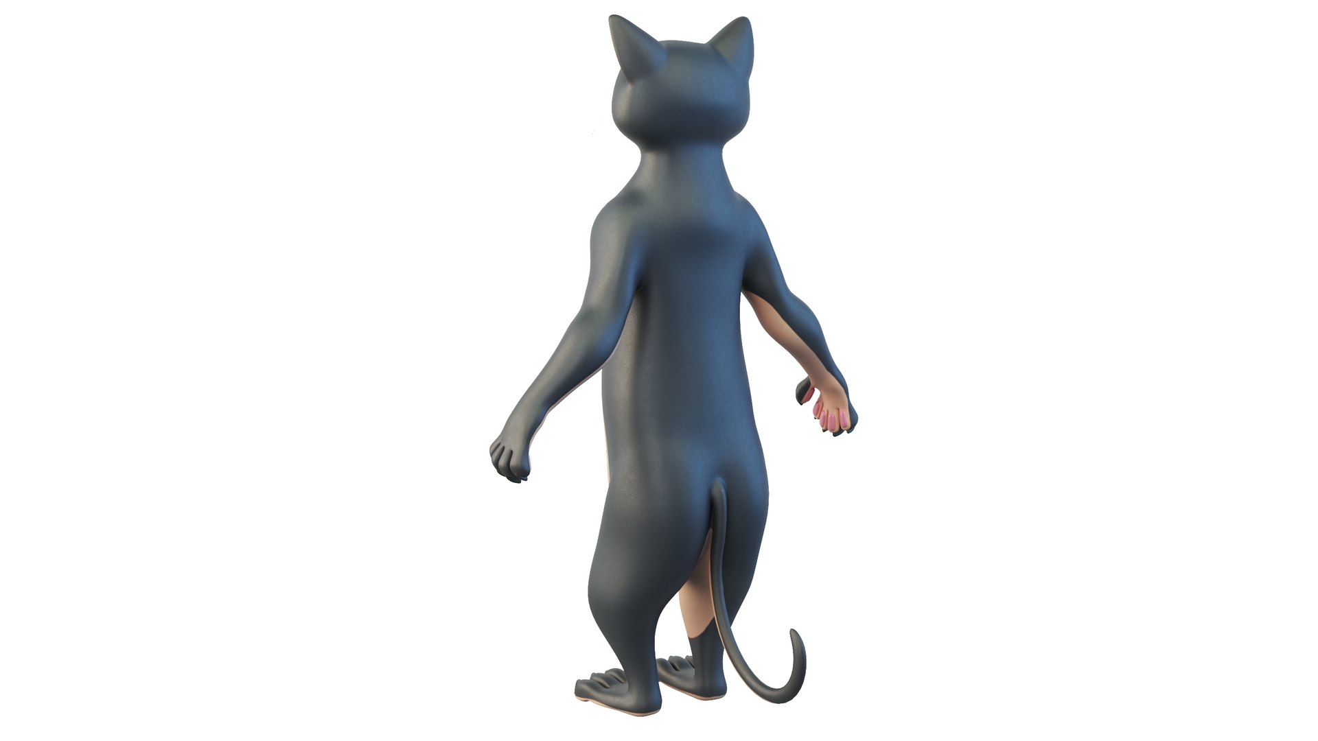 Cartoon Cat Character 3D - TurboSquid 2107115