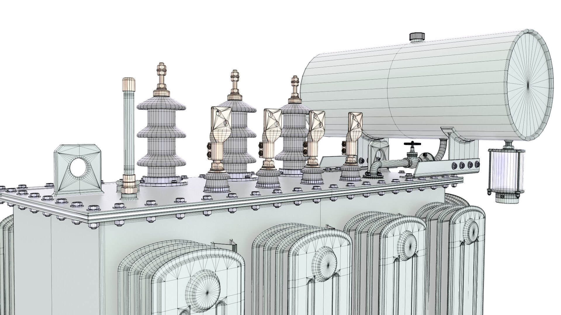 Transformer Power Distribution 3D Model - TurboSquid 1684710
