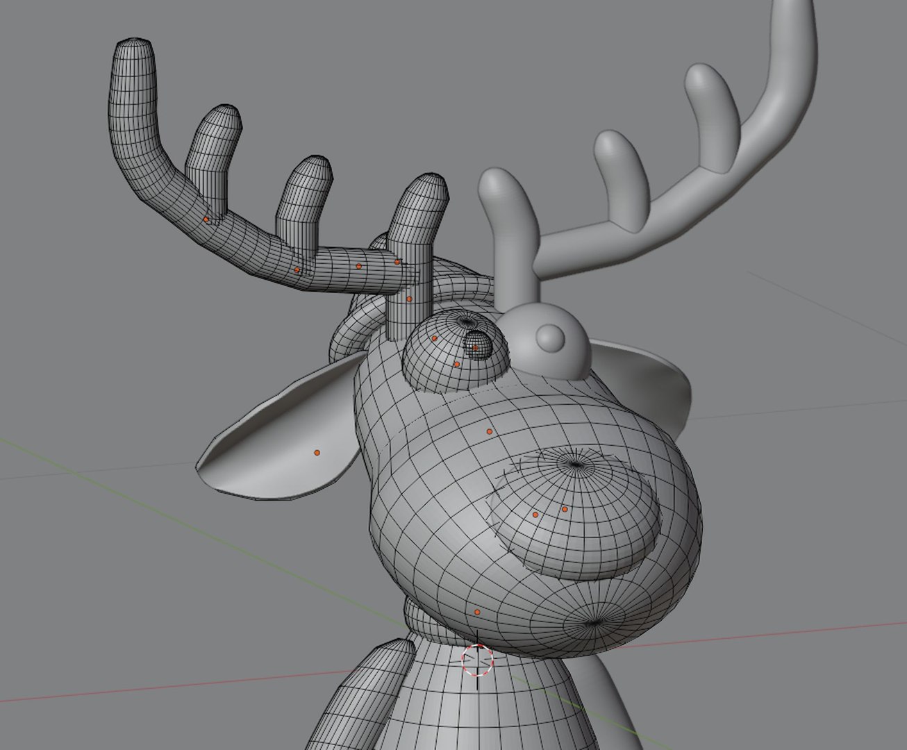 3D model Deer Blender character mesh - TurboSquid 2088363