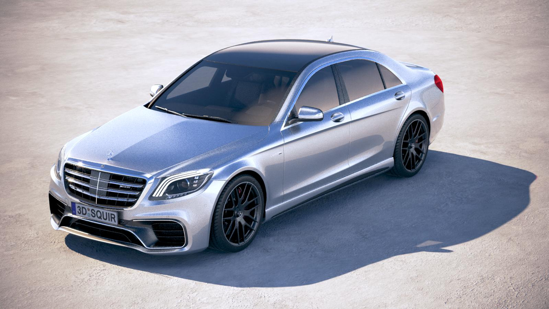 Mercedes s63 amg 3D - TurboSquid 1163260