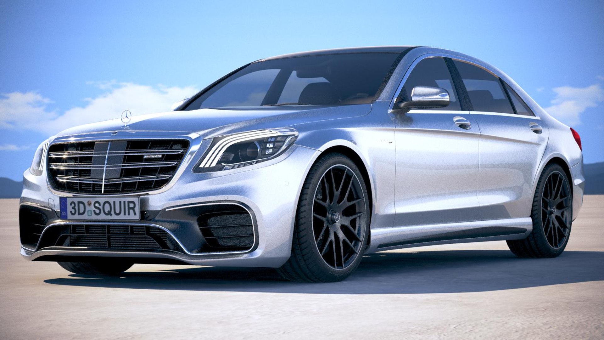 Mercedes s63 amg 3D - TurboSquid 1163260