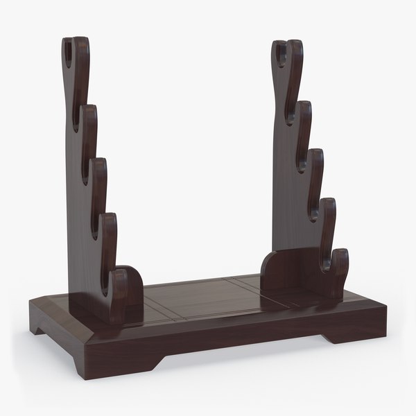 3ds japanese sword katana display