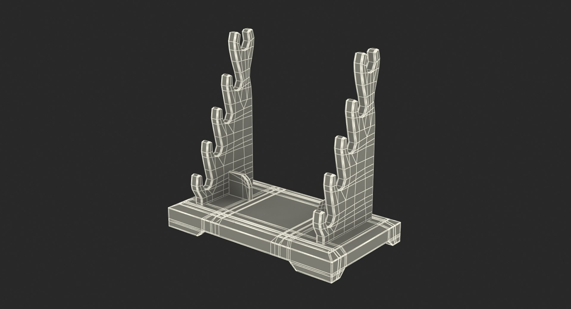 3ds Japanese Sword Katana Display