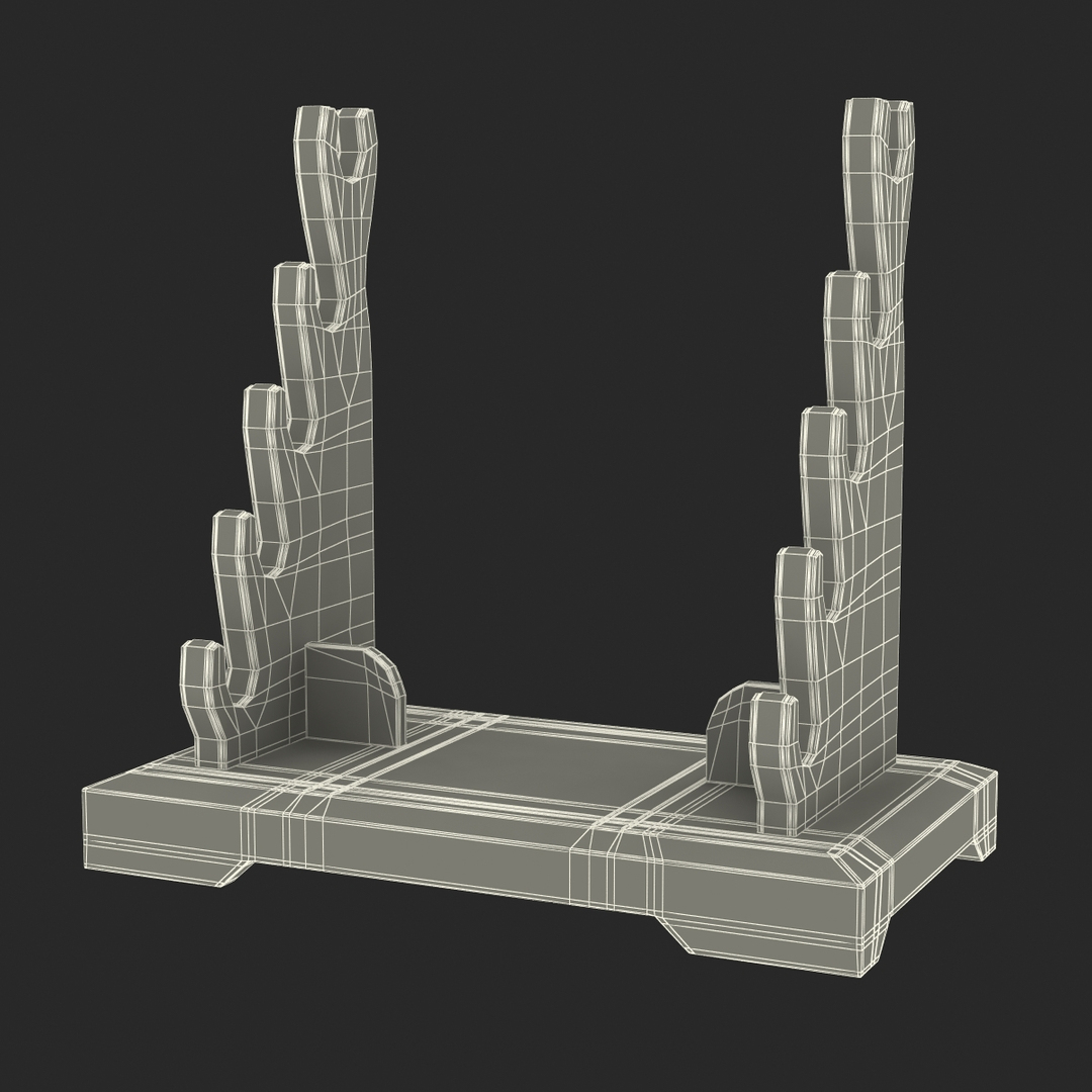 3ds Japanese Sword Katana Display