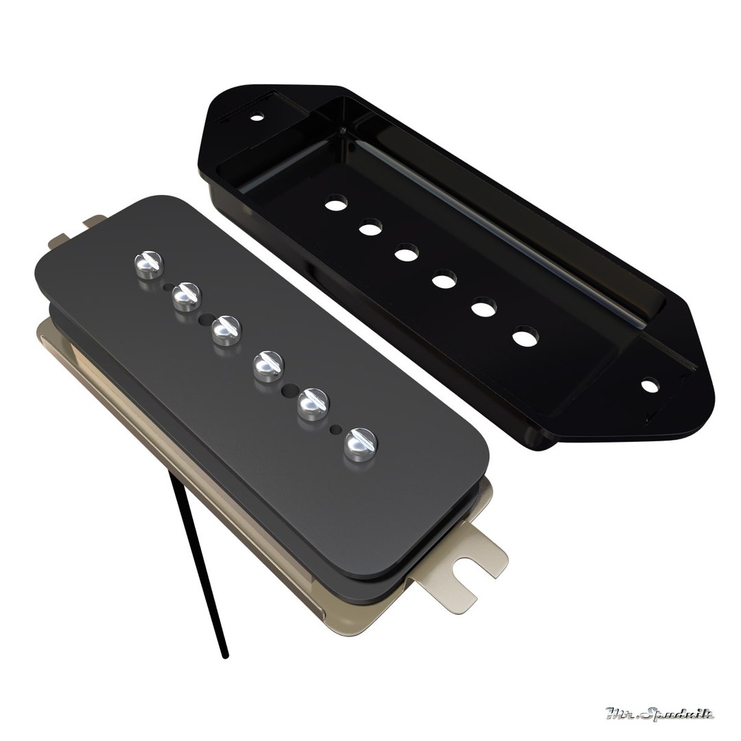 3d Model P-90 Guitar Pickup
