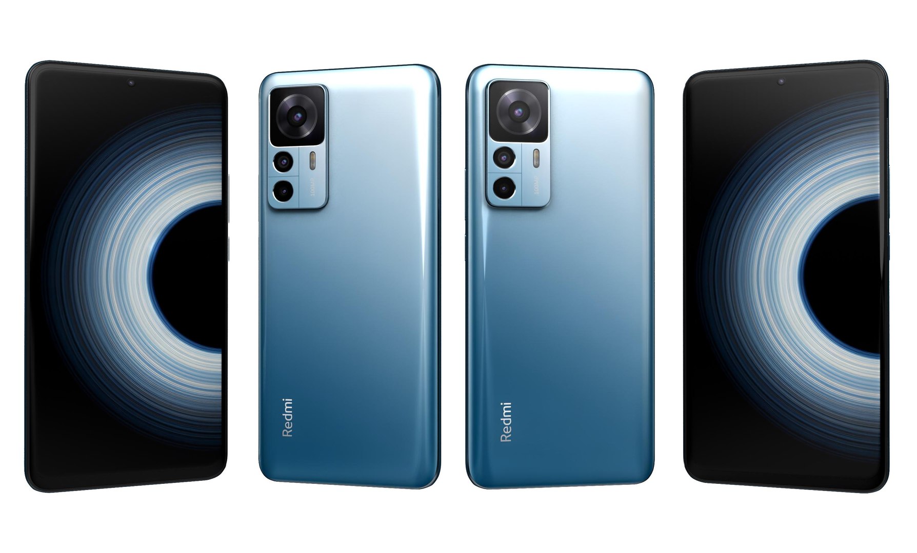 3D Xiaomi Redmi K50 Ultra All Colors Model - TurboSquid 2009404