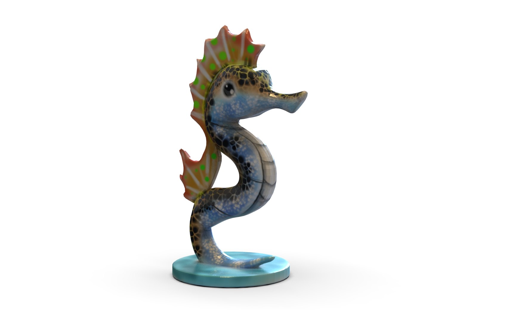 Seahorse Alebrije Model - TurboSquid 2308176