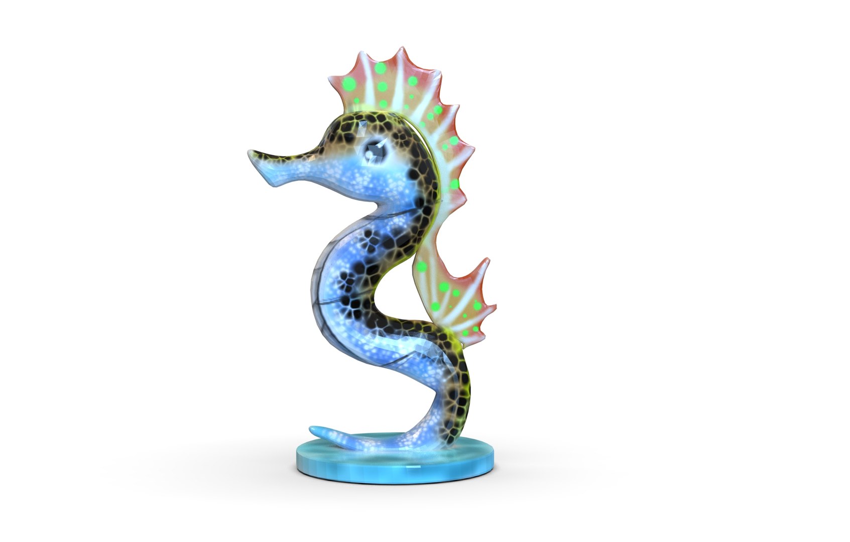 Seahorse Alebrije Model - TurboSquid 2308176