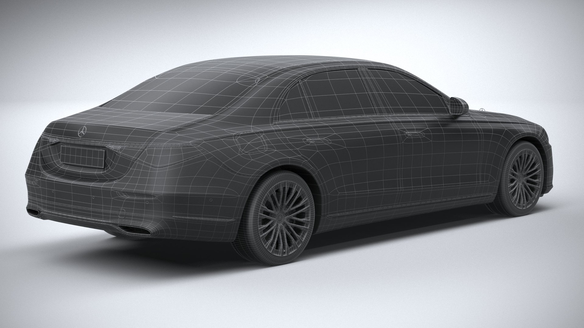 Mercedes-benz S-class 2021 3D - TurboSquid 1629359