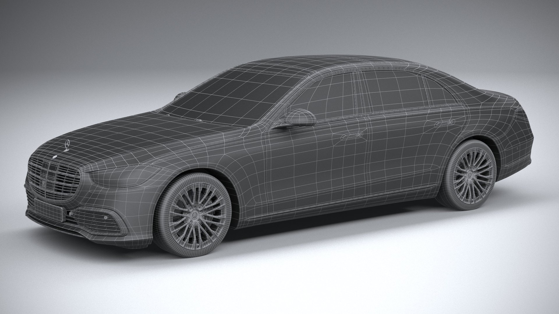 Mercedes-benz S-class 2021 3D - TurboSquid 1629359