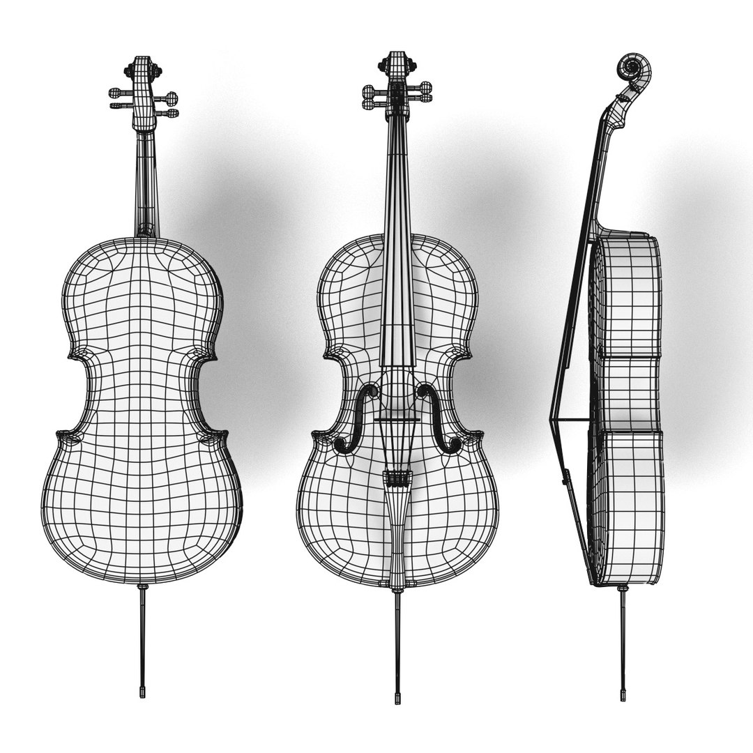 3d cello