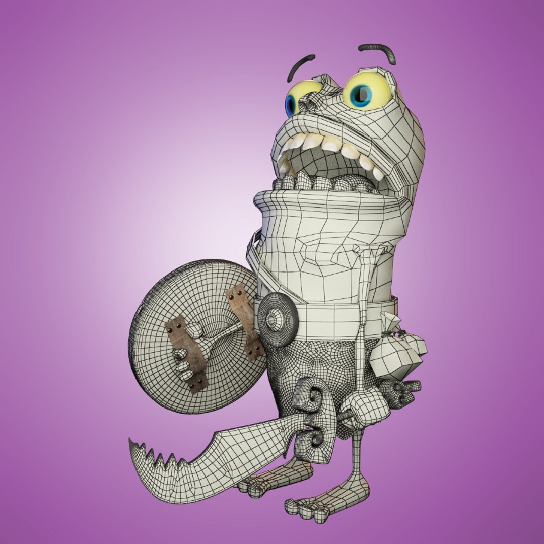 Monster 3d Model
