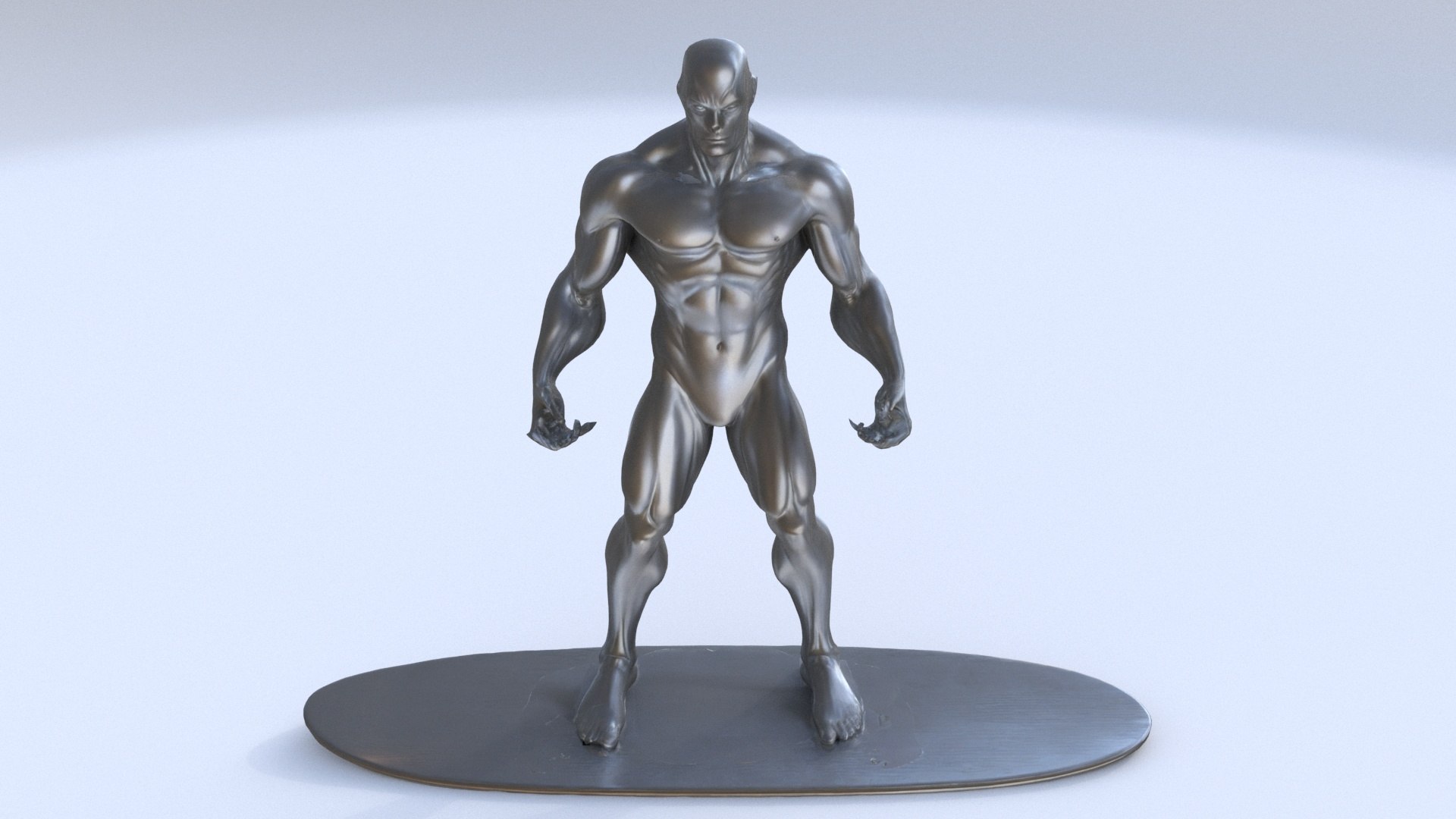 3D Silver Surfer - TurboSquid 2337207