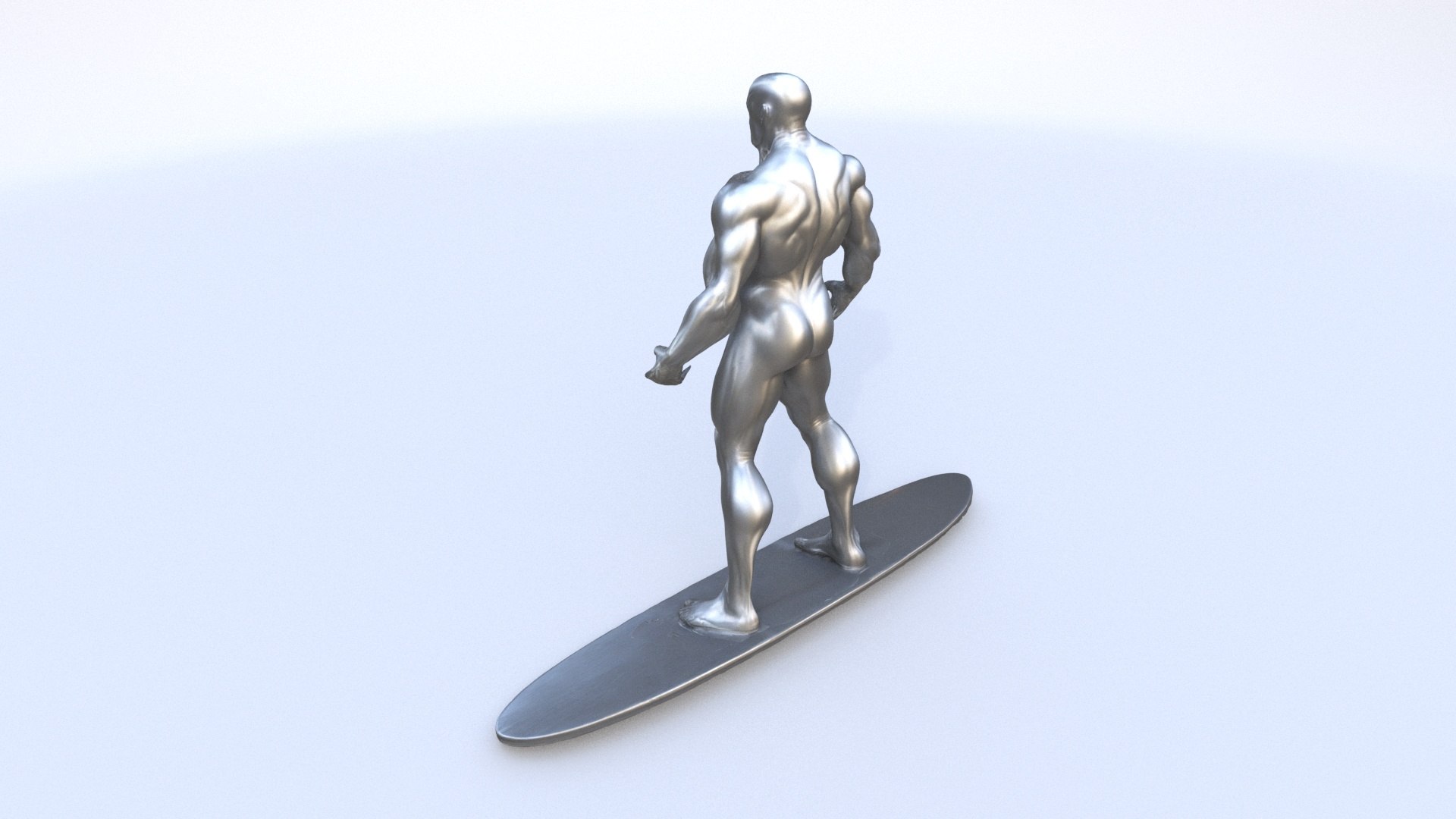 3D Silver Surfer - TurboSquid 2337207