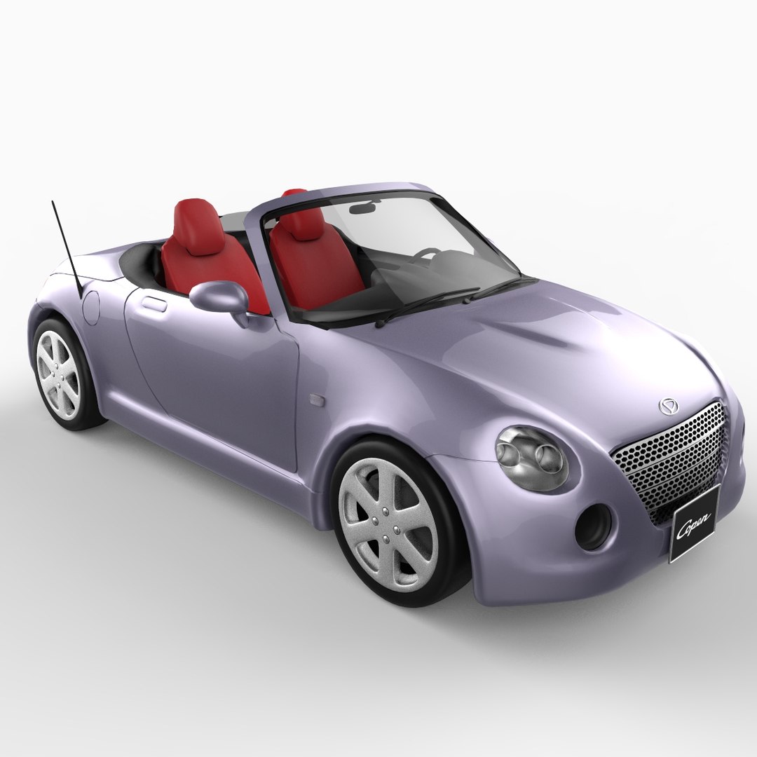 Daihatsu Copen Convertible 3d Model
