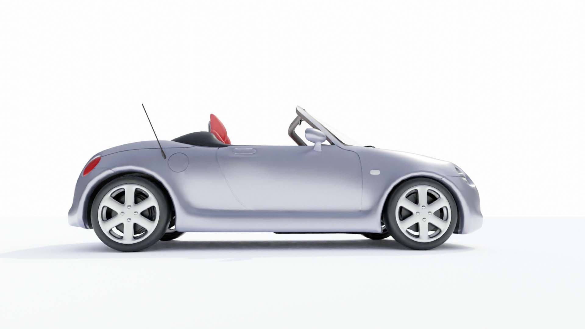 Daihatsu Copen Convertible 3d Model
