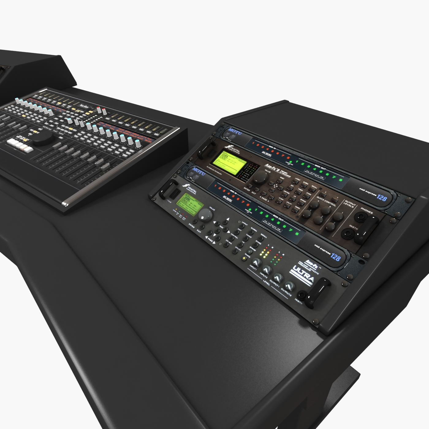 3d argosy studio console desk