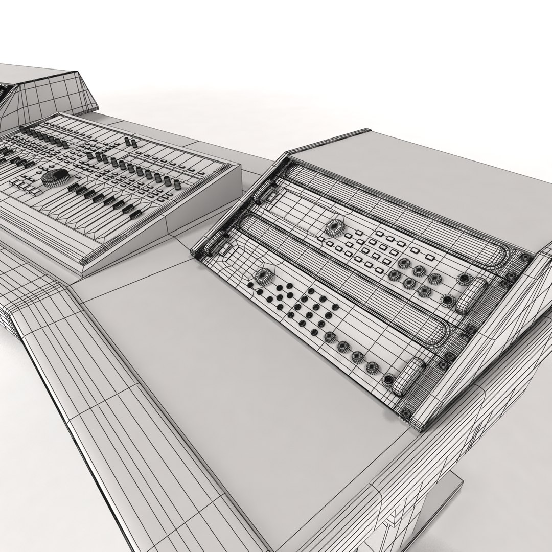 3d Argosy Studio Console Desk