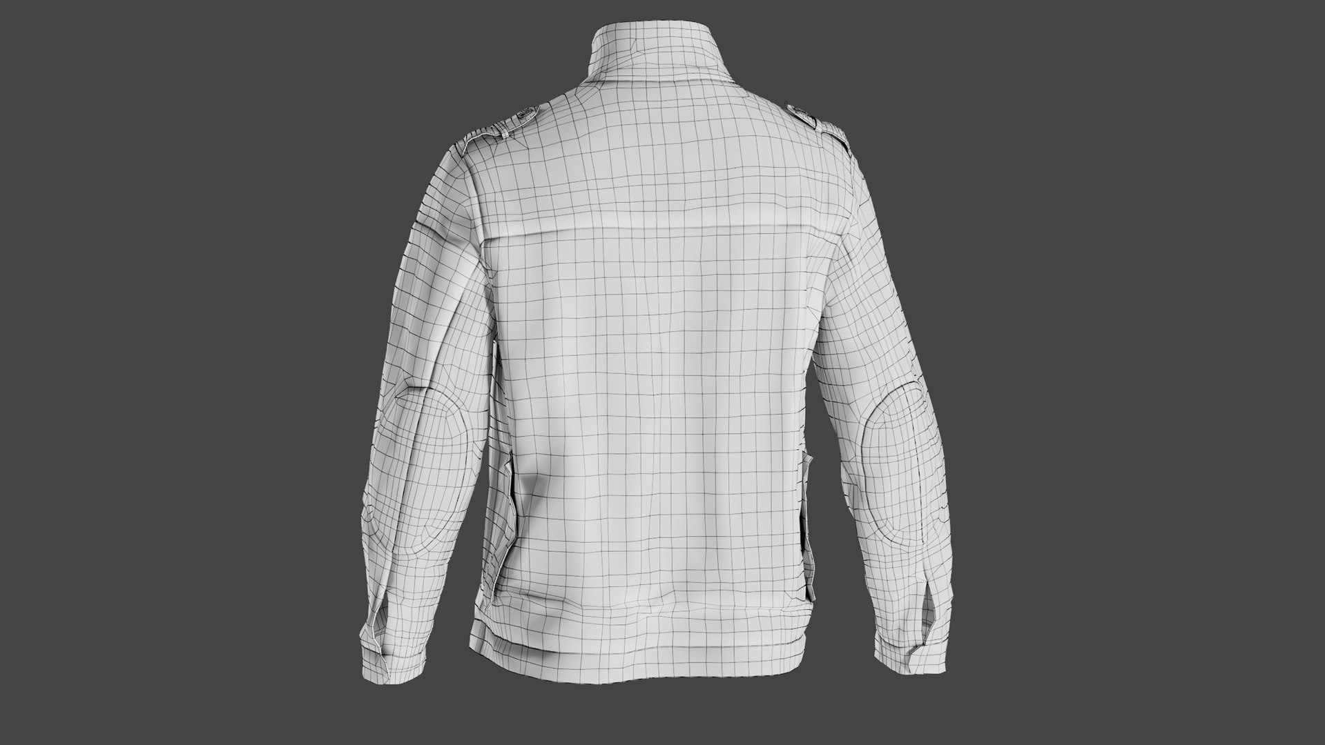 3D Base Mesh Mens Jacket - TurboSquid 1584974
