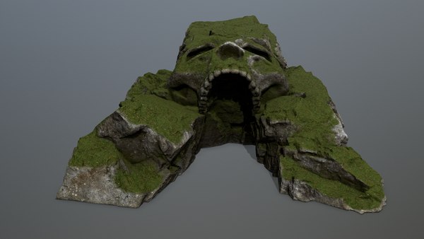 3D Skull Cave model - TurboSquid 1815884