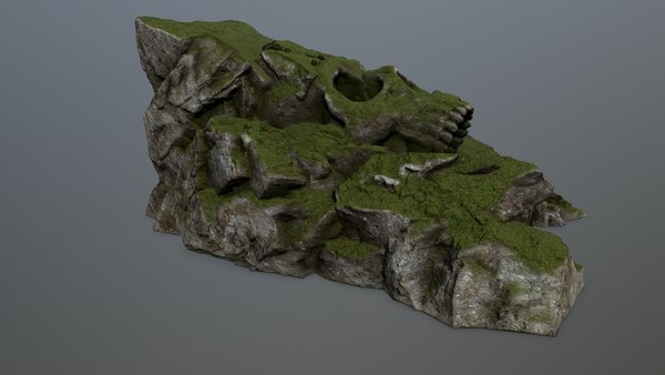 3D Skull Cave model - TurboSquid 1815884