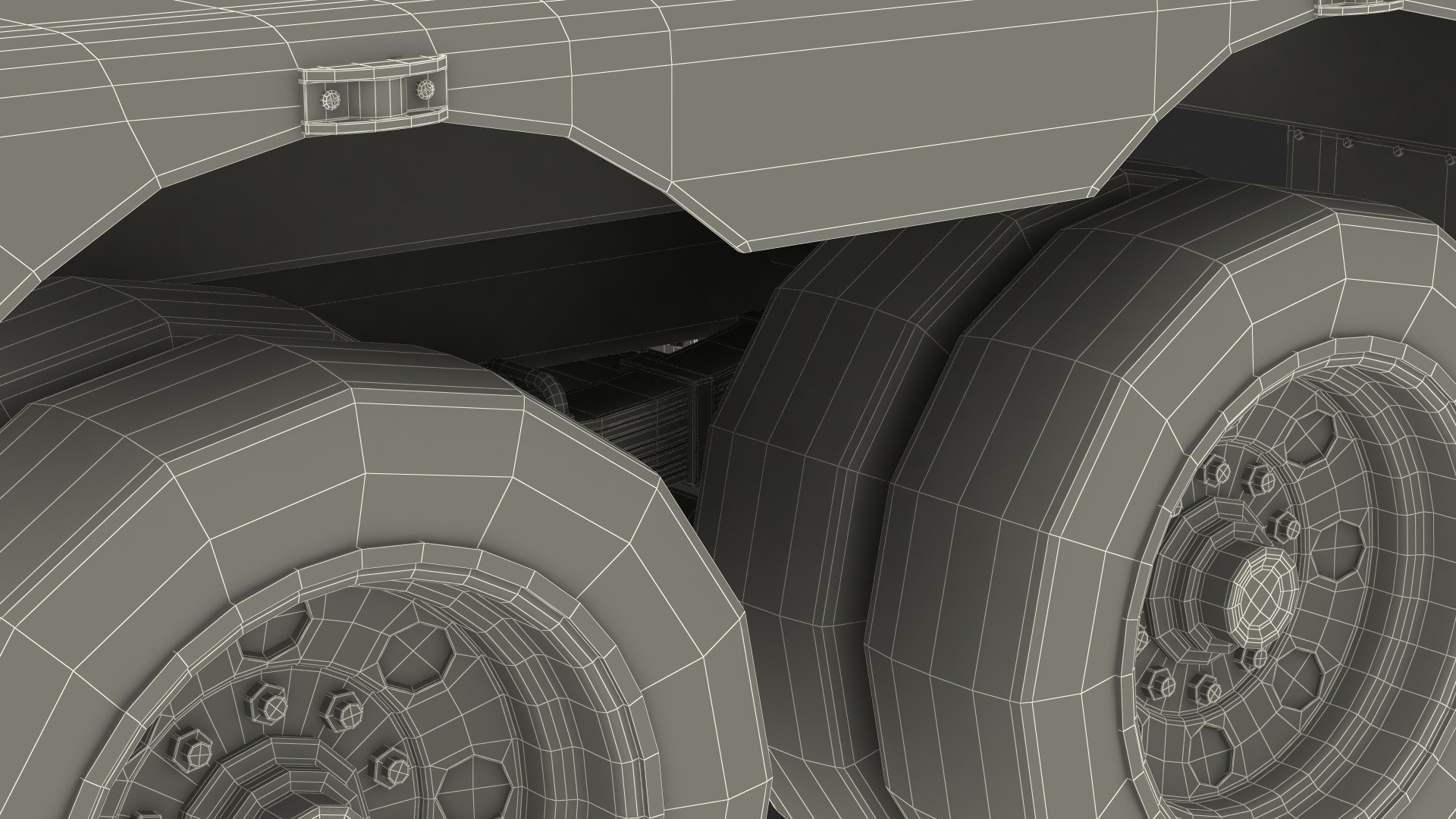 Heavy truck axle 3D - TurboSquid 1621835