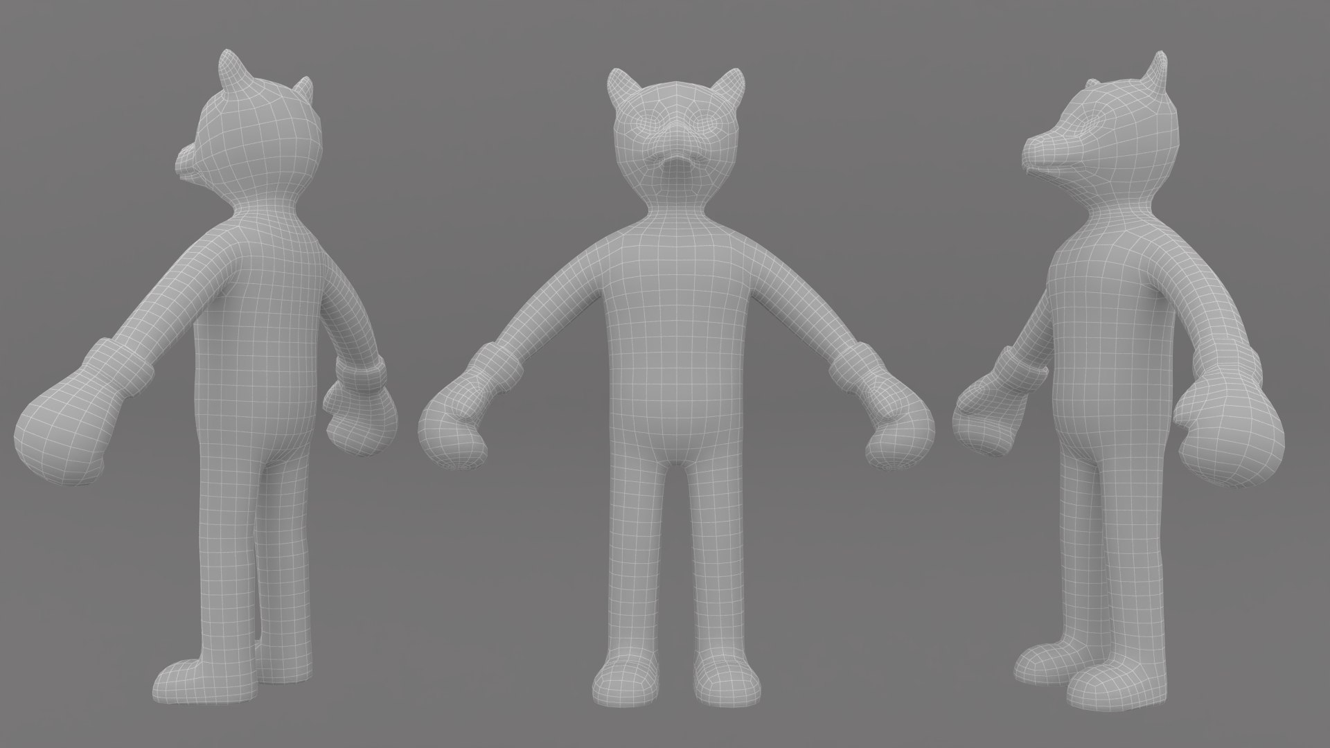 3D Boxing Wolf Animal Animated - TurboSquid 2168285