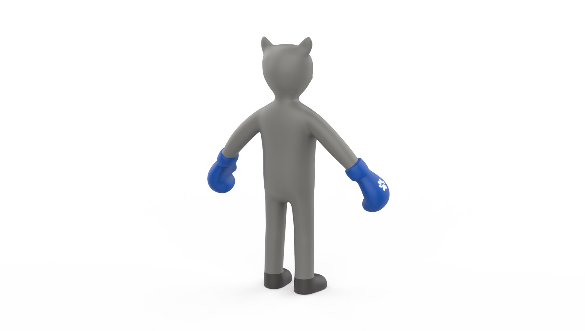 3D Boxing Wolf Animal Animated - TurboSquid 2168285