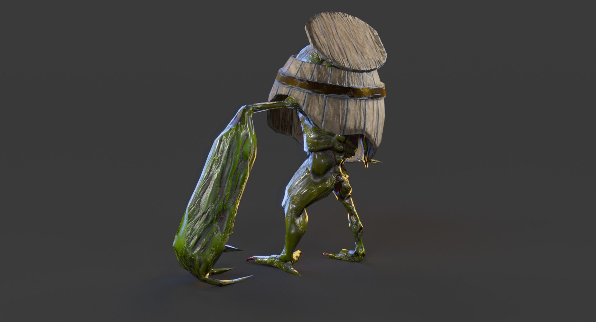 3D big yey monster - TurboSquid 1279670