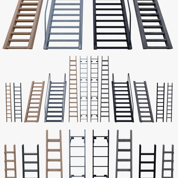Ladder Blender Models for Download | TurboSquid