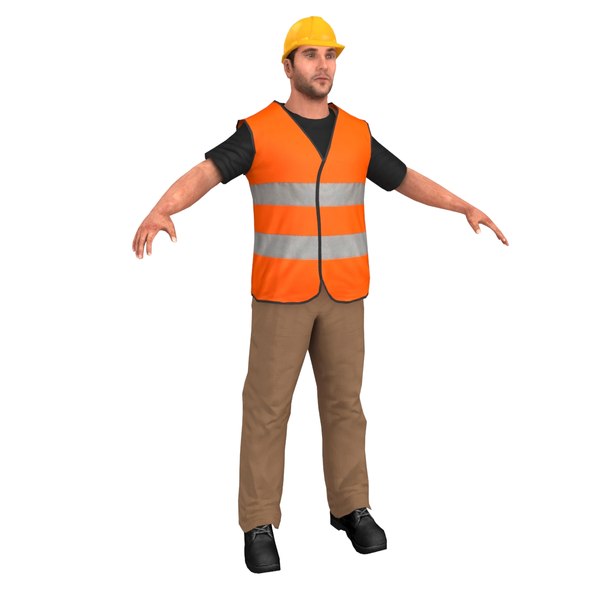 Construction Worker 3D Models for Download | TurboSquid