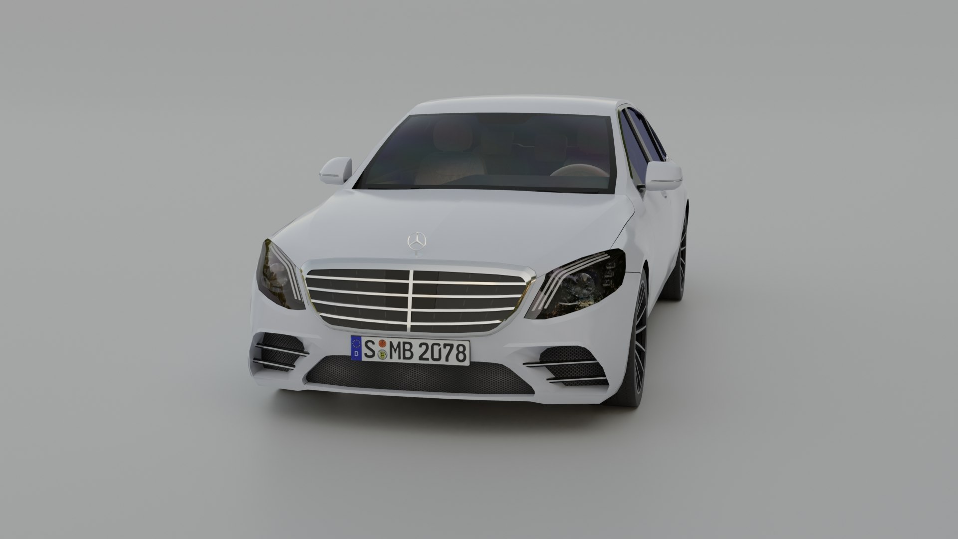 3D Mercedes-Benz S-Class Model - TurboSquid 1782245