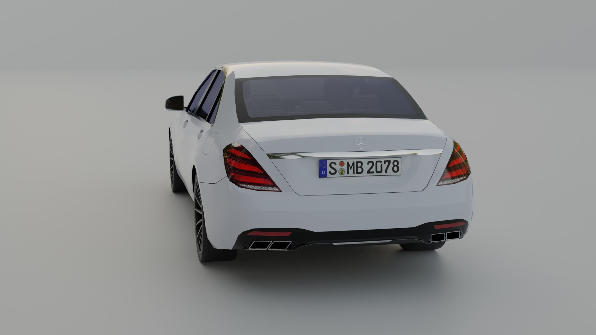 3D Mercedes-Benz S-Class Model - TurboSquid 1782245