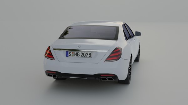modelo 3d Mercedes-Benz Clase S gratis - TurboSquid 1782245