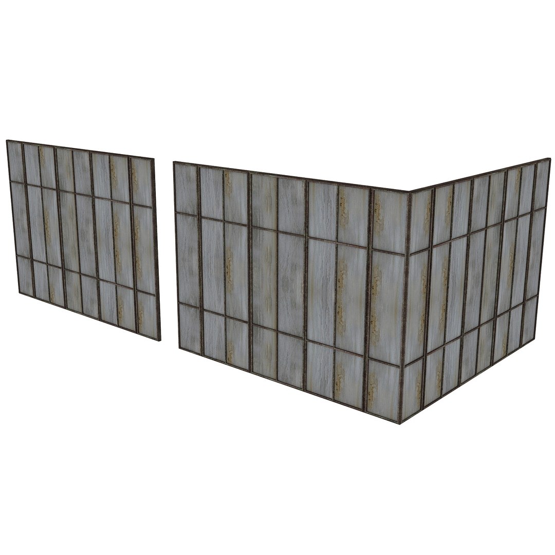 3D Factory Building 02 Windows 27 Model - TurboSquid 1740514