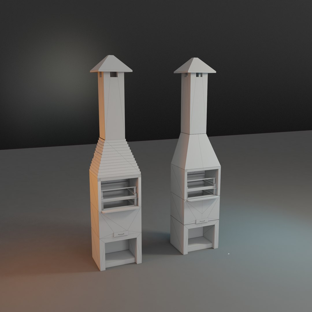 3d Model Barbecue