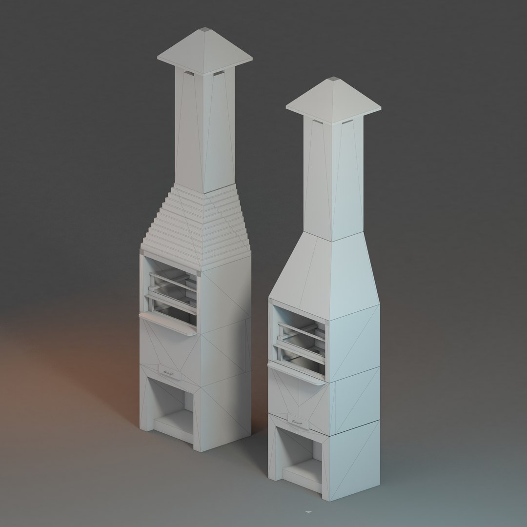 3d Model Barbecue