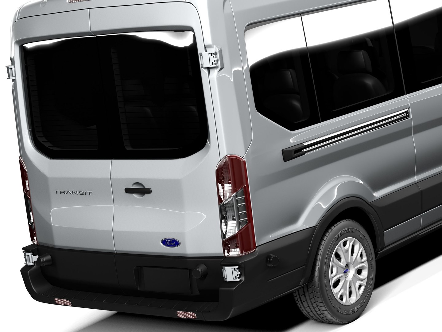 Ford Transit Medium Passenger 2014 3D - TurboSquid 2224273