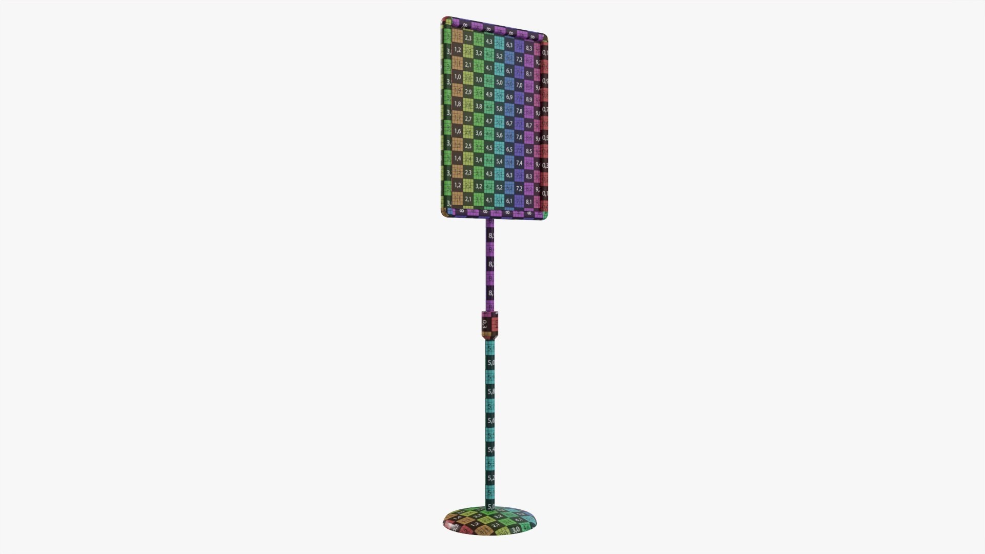 3D Menu Mockup Display - TurboSquid 1697584